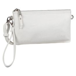 Gabor Damen Abendtasche &raquo;Emmy&laquo; aus weichem Lederimitat als praktisch l&auml;ssige "Bag in Bag" tragbar wei&szlig; B/H/T: 22,5cm x 13,5cm x 4,5cm