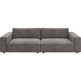 Musterring Big-Sofa &raquo;MR Lucia, puristischer Luxus von &laquo; Erstklassige Kammerkissen, weiche Polsterung & zeitloser Look grau 88% Polyester, 12% Polyacryl B/H/T: 