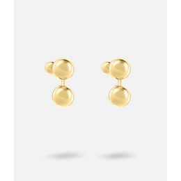 Liebeskind Berlin Damen Paar Ohrstecker &raquo;Schmuck Geschenk Edelstahl Ohrringe Steel Ball&laquo; gold Edelstahl
