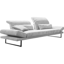 3C Candy 3-Sitzer &raquo;Mallow Designsofa mit Komfortfunktionen, modern und bequem,&laquo; Verstellbare Armlehne und Kopfteil, manuelle Sitztiefenverstellung 