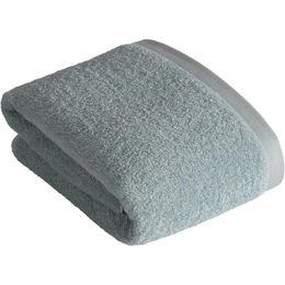 Vossen Saunatuch &raquo;High Line&laquo; grau Walkfrottee, Obermaterial: 85% Baumwolle, 15% Lyocell B/L: 150cmx100cm, 1 Stk., Walkfrottee