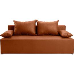 exxpo - sofa fashion Schlafsofa &raquo;exxpo Tabou, Sofabett mit tollen Optionen&laquo; Bettfunktion,Bettkasten, wahlweise mit Liftbettfunktion und Federkern 