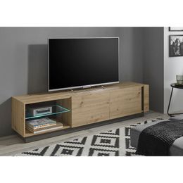 Home Affaire Lowboard &raquo;CLAiR Lowboard 32&laquo; Breite 188 cm braun B/H/T: 188cm x 46cm x 40cm