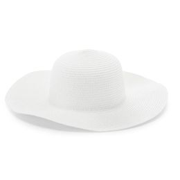 Lascana Damen Lascana Strohhut &raquo;Sonnenhut, Sommerhut, Kopfbedeckung, Hut&laquo; im eleganten Look mit breiter Krempe Einheitsgr&ouml;&szlig;e