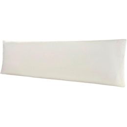 bellana Kissenbezug &raquo;Mako-Jersey&laquo; f&uuml;r Seitenschl&auml;ferkissen wei&szlig; Jersey, Obermaterial: 100% Baumwolle B/L: 40cm x 140cm, 1 Stk., Jersey