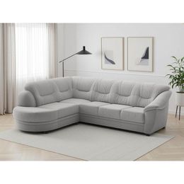Sit & More sit&more Ecksofa &raquo;Savona&laquo; mit Federkern, optional mit Schlaffunktion B/H/T: 267cm x 90cm x 206cm, Chenille, Ottomane links,mit Bettfunktion