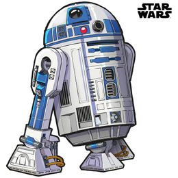 Komar Vliestapete &raquo;Selbstklebende Vlies - Star Wars XXL R2D2 - Gr&ouml;&szlig;e 127 x 120 cm&laquo; bedruckt glatt Kinderzimmer bunt Vlies B/L: 127m x 120m, Rollen: 1