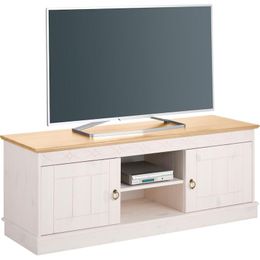 OTTO home TV-Board &raquo;Indra&laquo; wahlweise in 2 Breiten, Fernsehtisch gelb Massivholz B/H/T: 120cm x 45cm x 40cm, Kiefer