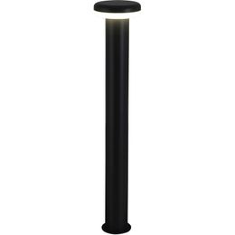 N&auml;ve n&auml;ve LED Sockelleuchte &raquo;Pilz&laquo; LED-Board 1 Stk. Warmwei&szlig; Au&szlig;enleuchte, Terrasse, anthrazit, H&ouml;he: 76cm, LED warmwei&szlig; grau 1, &Oslash; 15cm H: 76cm, 1 Stk.