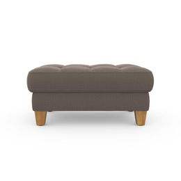 Sit & More sit&more Stauraumhocker &raquo;Westham&laquo; wahlewise mit/ohne Federkern grau 90% Polyester 10%Polyamid B/H/T: 101cm x 47cm x 66cm, Struktur weich,mit Federkern