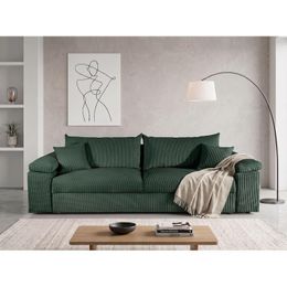 Collection AB Schlafsofa &raquo;Mara, B: 249 cm, Liegefl. 139x195 cm&laquo; Dauer-Schlaffunktion, Bettkasten & Federkern, wahlweise mit Topper 100%Polyester B/H/T