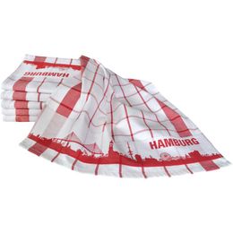 OTTO home Geschirrtuch &raquo;Hamburg&laquo; Premium, 285g/m&sup2;, weich, K&uuml;chent&uuml;cher, Trockentuch, Reine Baumwolle 100% Baumwolle 6 Stk., 100 % Baumwolle