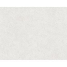 Livingwalls living walls Vliestapete &raquo;Memory&laquo; einfarbig uni Uni Tapete Einfarbig matt glatt beige Vinyl, Vlies B/L: 0,53m x 10,05m