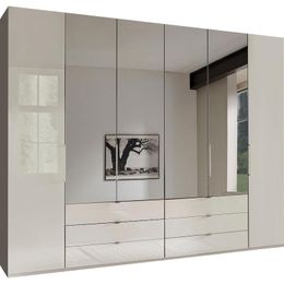 Wiemann Faltt&uuml;renschrank &raquo;Kansas, Kleiderschrank, Schrank, W&auml;scheschrank, mit Glas und Spiegel&laquo; 2 Breiten, MADE IN GERMANY, inkl. gep&auml;mpften 