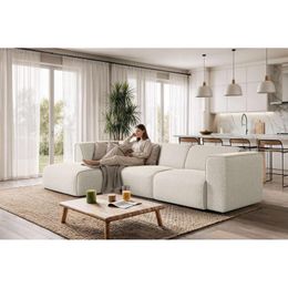 OTTO home Ecksofa &raquo;Merid L-Form, B: 295 cm - OTTO. Verl&auml;ssliche Qualit&auml;t.&laquo; jederzeit durch Module erweiterbar beige 100% Polyester B/H/T: 295cm x 70cm