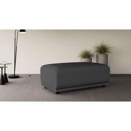 Home Affaire Polsterhocker &raquo;TAMMO&laquo; passend zur Serie, auch in Cord und Boucl&eacute; grau 100% Polyester B/H/T: 70cm x 45cm x 120cm, Struktur, gro&szlig;er Hocker