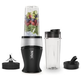 Ninja Smoothie-Maker &raquo;QB3001EUS&laquo; 700 W incl. 2 x 0,47 L to-go-Becher silber Einheitsgr&ouml;&szlig;e Smoothie-Maker