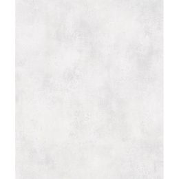 Vliestapete uni moderne Tapete f&uuml;r Wohnzimmer Schlafzimmer K&uuml;che wei&szlig; Vlies B/L: 0,53m x 10,05m