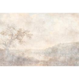 Livingwalls living walls Fototapete &raquo;Walls by Patel Romantic River&laquo; glatt Vlies, Wand beige Vlies B/L: 4m x 2,7m
