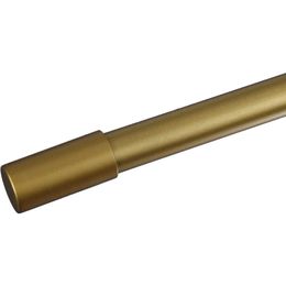 Liedeco Gardinenstangen-Endst&uuml;ck &raquo;Zylinder mit Rille&laquo; f&uuml;r Gardinenstangen &Oslash; 16 mm grau 1 Stk.