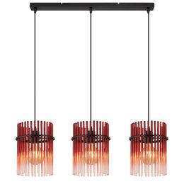 Globo LIGHTING H&auml;ngeleuchte &raquo;GORLEY&laquo; E27 1 Stk. H&auml;ngelampe/Pendelleuchte/Esszimmer/Wohnzimmer/Esstisch &Oslash; 20cm H: 140cm, 1 Stk.