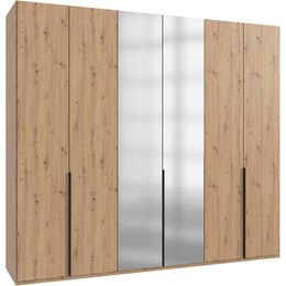wimex Kleiderschrank &raquo;Mugano,in 5 Breiten,2 H&ouml;hen,2 Tiefen, viele Farben, Made in Germany&laquo; in Basic oder Premium Ausstattung, mit langen Griffen aus Metall,