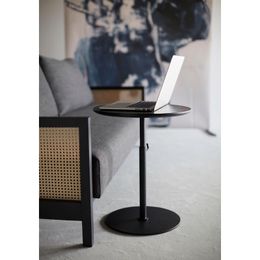INNOVATION LIVING Couchtisch &raquo;Kiffa Tisch&laquo; stufenlos h&ouml;henverstellbar bis 70 cm schwarz B/H/T: 45cm x 70cm