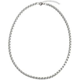 Firetti Herren Collierkettchen &raquo;Schmuck Geschenk Edelstahl Venezianerkettengl. 5,0 mm breit&laquo; Made in Germany silber Edelstahl, L: 50 B: 5mm
