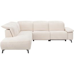 Musterring Ecksofa &raquo;MR 370, intelligenter Komfort im modernen Design&laquo; Optionale Relaxfunktion, flexible Kopfteile & klappbare Armlehnen 94% Polyester, 6% Nylon B