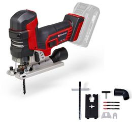 Einhell Akku-Stichs&auml;ge &raquo;TP-JST 18/135&laquo; Set, 8 Stk. tlg. Professional, ohne Akku und Ladeger&auml;t rot Hohe Laufruhe f&uuml;r exakte Schnitte