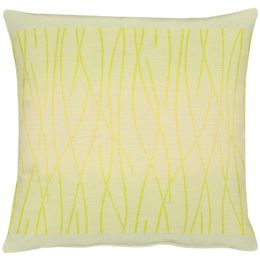 Apelt Dekokissen &raquo;7902 Loft Gold&laquo; Kissenh&uuml;lle mit F&uuml;llung, 1 St&uuml;ck gr&uuml;n Polyester B/L: 45cm x 45cm, 1 Stk.