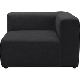 Home Affaire Sofa-Eckelement &raquo;Utvik&laquo; als Modul oder separat verwendbar grau 95% Polyester, 5% Nylon Struktur weich