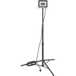 Fa.Brennenstuhl LED Baustrahler &raquo;JARO 7060 T&laquo; LED-Modul superhelle LEDs, Stativ aus stabilem, pulverbeschichtetem Stahlrohr schwarz Stativ LED Strahler JARO mit 5m 
