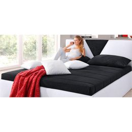 Westfalia Schlafkomfort Tagesdecke schwarz Polyester B/L: 170cm x 220cm