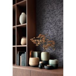 Livingwalls living walls Vliestapete &raquo;Vibes & Styles Lin &ndash; Zen Branches Vliestapete&laquo; floral leicht strukturiert inspiriertes Baumdesign mit feinen Linien und 