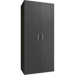 wimex Kleiderschrank &raquo;Multiraumkonzept&laquo; Schranksystem grau Holzwerkstoff B/H/T: 80cm x 185cm x 54cm