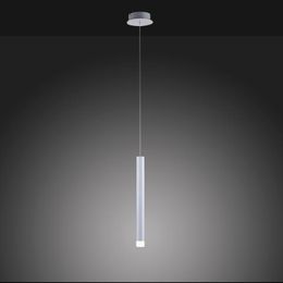 JUST LIGHT Pendelleuchte &raquo;BRUNO&laquo; LED-Board 1 Stk. Warmwei&szlig; LED grau 1, H: 120cm, 1 Stk.