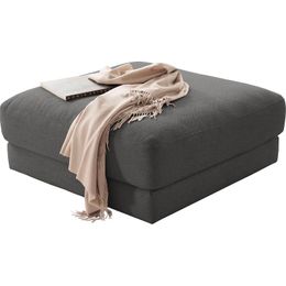 3C Candy Polsterhocker &raquo;Enisa II&laquo; passend zur Serie "Enisa II", wahlweise mit Flecken-Schutz-Bezug grau 85% Polyester, 15% Viskose B/H/T: 100cm x 49cm