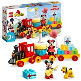 Lego Konstruktionsspielsteine &raquo;Mickys und Minnies Geburtstagszug (10941), Lego DUPLO Disney &laquo; Made in Europe bunt Einheitsgr&ouml;&szlig;e 