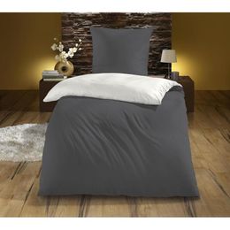 Kinzler Wendebettw&auml;sche &raquo;Mikrofaser "Cashmere Touch"&laquo; 2 tlg. Unifarben, besonders weich Polyester, Obermaterial: 100% Polyester B/L: 135cm x 200cm, 1 