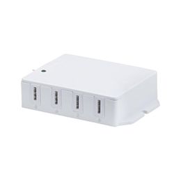 Paulmann Unterschrankleuchte &raquo;Clever Connect ZigBee Connection Box + Port 12V DC Wei&szlig;&laquo; 1 Stk. Tunable White wei&szlig; H: 1,9cm, 1 Stk.