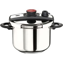 Pinti Inox PINTINOX Schnellkochtopf &raquo;Pro&laquo; 1 Stk. tlg. Edelstahl 18/10 silber 6 l + &Oslash; 22cm