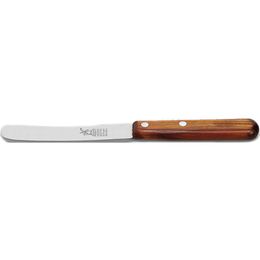Windm&uuml;hlenmesser Br&ouml;tchenmesser &raquo;Kleine Buckels&laquo; Buttermesser, Griff Kirschholz braun Edelstahl Klingenl&auml;nge 9,5cm