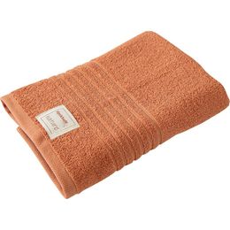 Dyckhoff Handtuch &raquo;Nature&laquo; orange Frottier, Obermaterial: 100% Baumwolle B/L: 50cmx100cm, 1 Stk., Frottier