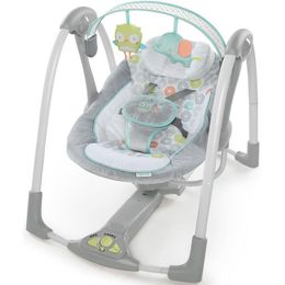 Ingenuity Babyschaukel &raquo;Swing'n Go, Hugs & Hoots&laquo; bis 9 kg tragbar grau Einheitsgr&ouml;&szlig;e Babyschaukel
