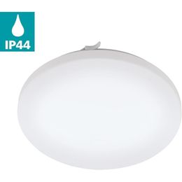 Eglo LED Deckenleuchte &raquo;FRANIA Deckenlampe, wei&szlig;, geringe Aufbauh&ouml;he, 1x14,6 Watt, B&uuml;ro, IP44&laquo; LED-Board 1 Stk. Warmwei&szlig; Wohzimmer, K&uuml;che, Esszimmer, 