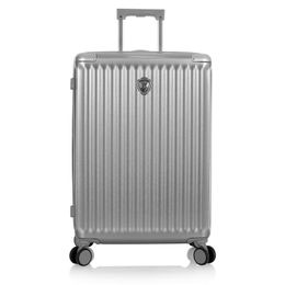 Heys Herren Hartschalen-Trolley &raquo;Luxe, in verschiedenen Farben und Gr&ouml;&szlig;en&laquo; 72 l 4 Rollen Hartschalen-Koffer Volumenerweiterung silber B/H/T: 46cm x 
