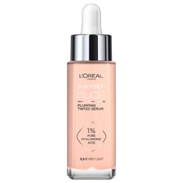 L'Or&eacute;al L'or&eacute;al Paris Damen L'OR&Eacute;AL PARIS Foundation &raquo;TRUE MATCH GET&Ouml;NTES SERUM&laquo; fl&uuml;ssige Textur, mittelstarke Deckkraft, feuchtigkeitsspendend beige 30ml