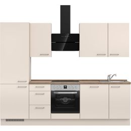 Nobilia K&uuml;chenzeile &raquo;"Laser II", NEU: individuell anpassbar mit gratis Profi-Beratung&laquo; vormontiert, 270 cm breit, optional mit verschiedenen E‐Ger&auml;te-
