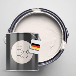 A.S. Cr&eacute;ation Wandfarbe &raquo;Premium Innenwandfarbe PURO Tuchmatt creamy grey&laquo; ideal f&uuml;r Wohnzimmer, Schlafzimmer, Flur und K&uuml;che, Farbwelt Grau 1 l 1ml